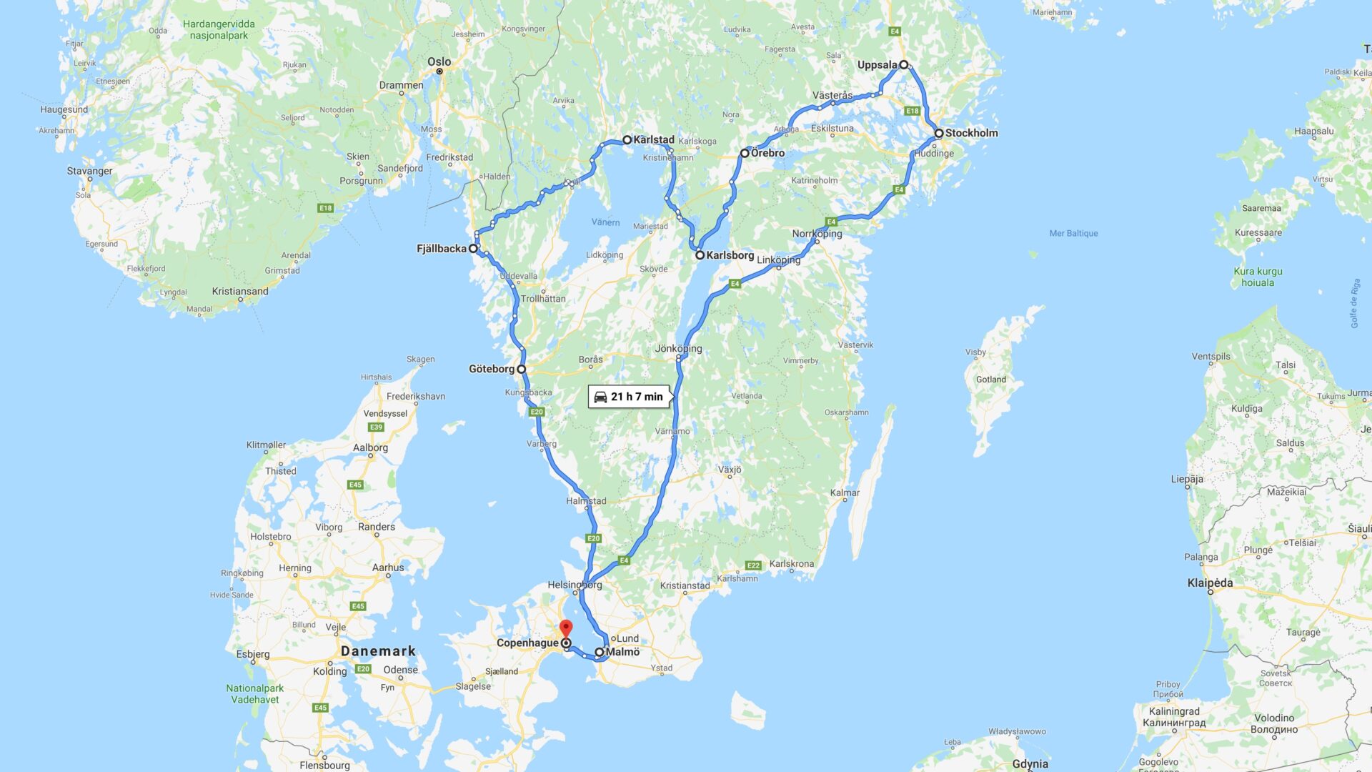De Copenhague à Stockholm - Road trip de 15 jours en Suède